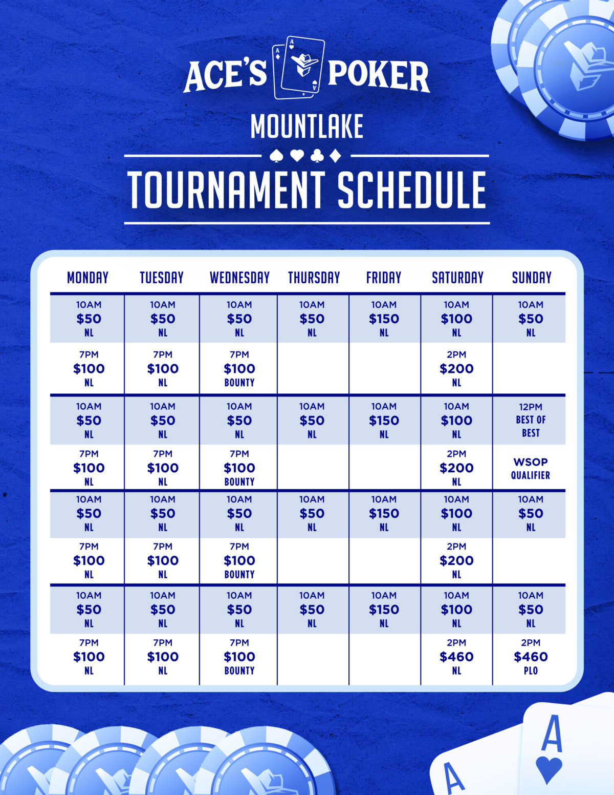 Ace’s Poker Mountlake Terrace - Maverick Gaming Washington