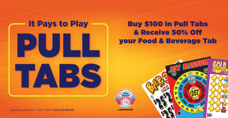 Macau Lakewood | Pull Tabs - Maverick Gaming Washington