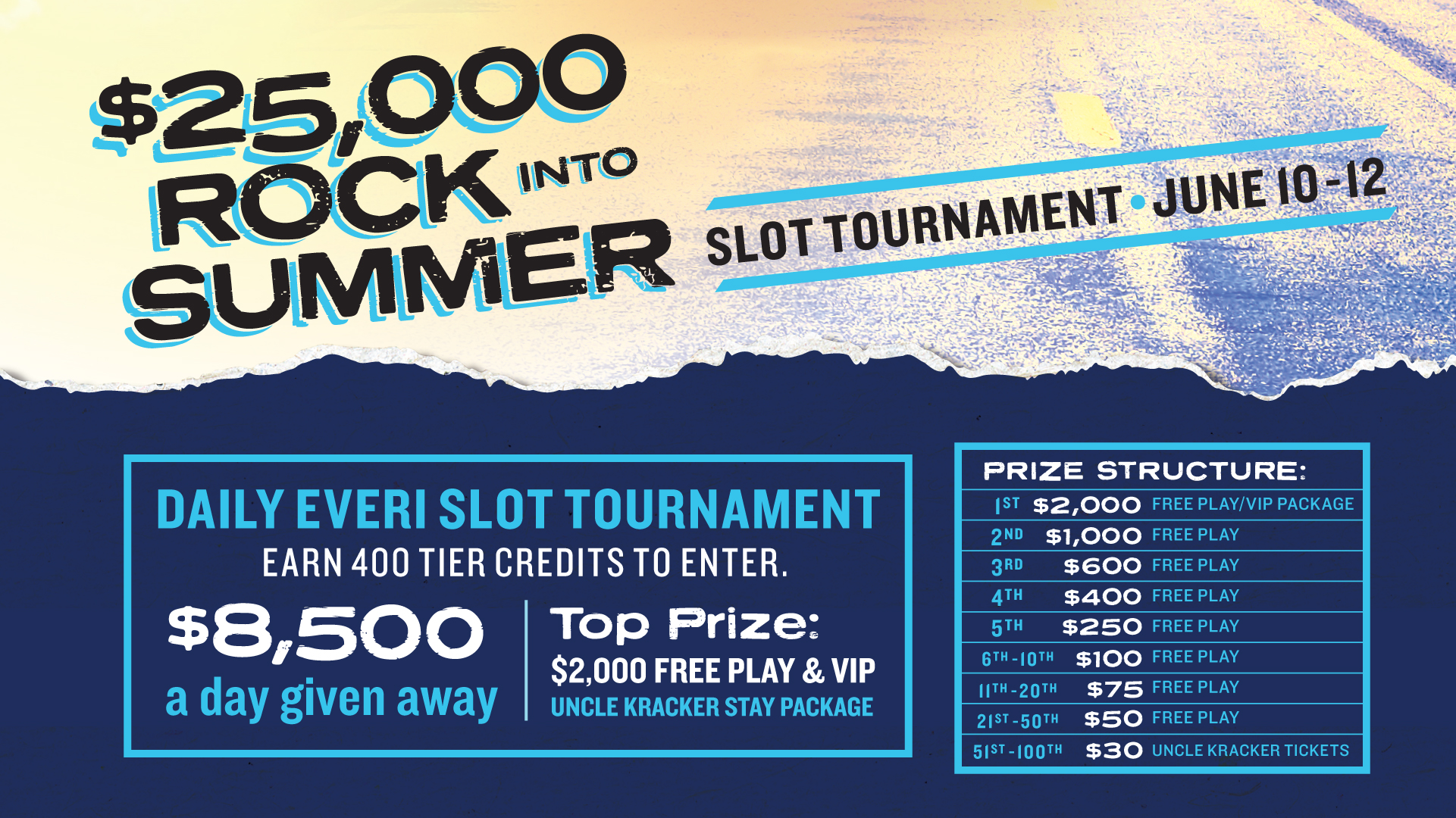 Rock into summer – Red Garter Casino | Wendover