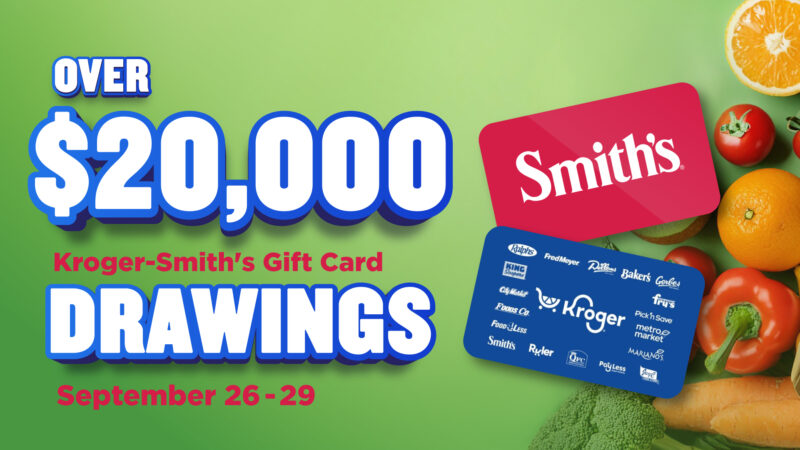Over $20,000 Gift Card Drawings – Red Garter Casino | Wendover