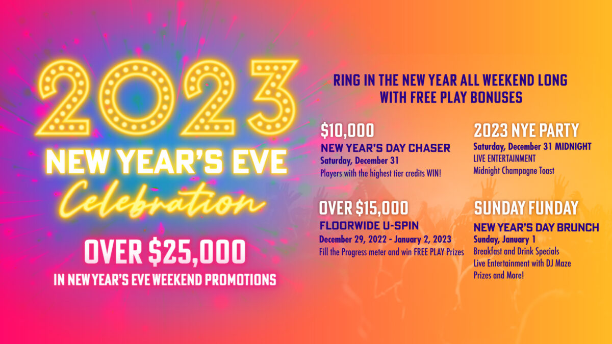 2023 New Year Celebration – Wendover Nugget Hotel and Casino
