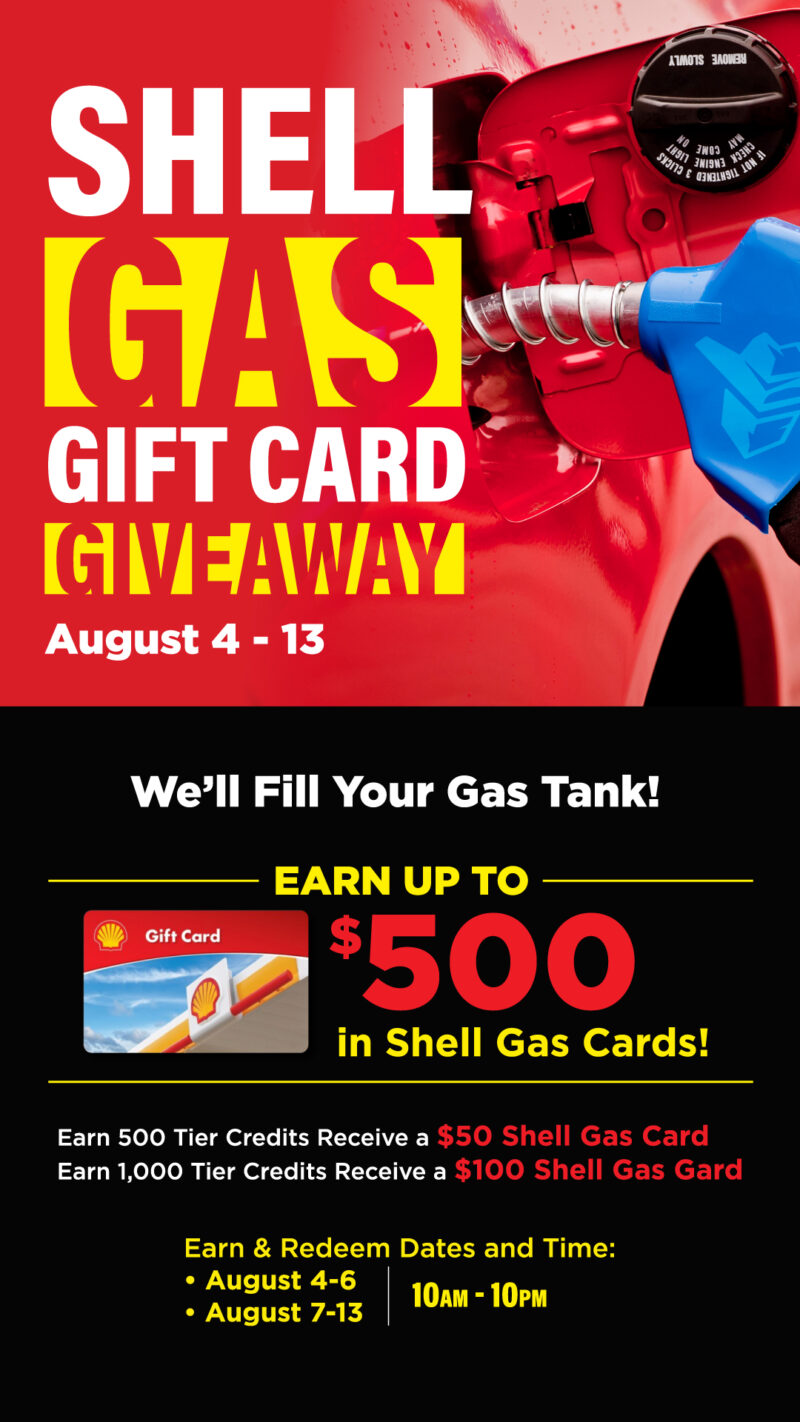 Shell Gas Gift Card Giveaway – Wendover Nugget Hotel and Casino